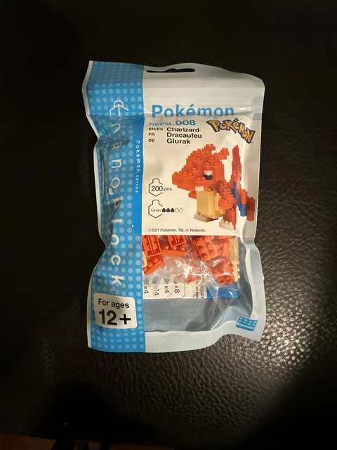 POKEMON CHARIZARD NANOBLOCK NBPM_008 Micro-Sized Building Blocks Kawada ...