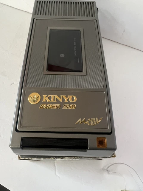 KINYO SUPER SLIM VHS Video Cassette Tape Rewinder M-63V £32.47 - PicClick UK
