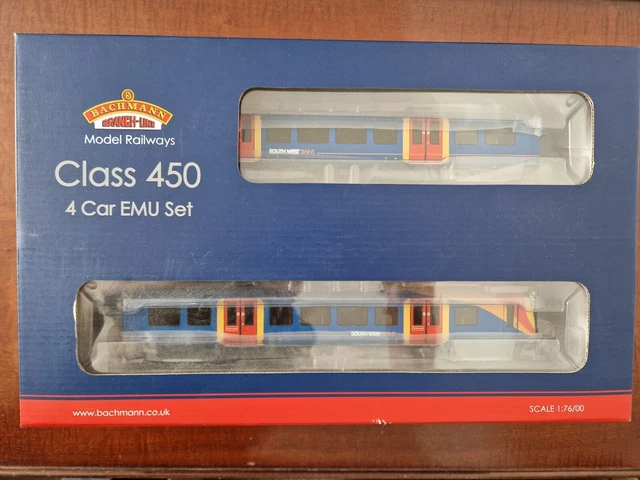 BACHMANN 31-040 CLASS 450 EMU 450073 - SOUTH WEST TRAINS Livery - DCC ...
