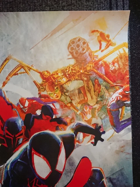 SPIDER-MAN ACROSS THE Spider-Verse Poster Marvel Miles Morales iSense ...