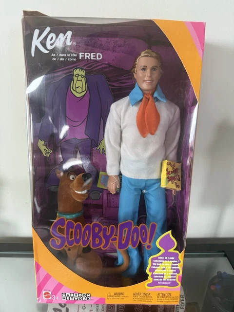 BARBIE KEN AS Fred From Scooby Doo Doll 2002 Mattel £103.07 - PicClick UK