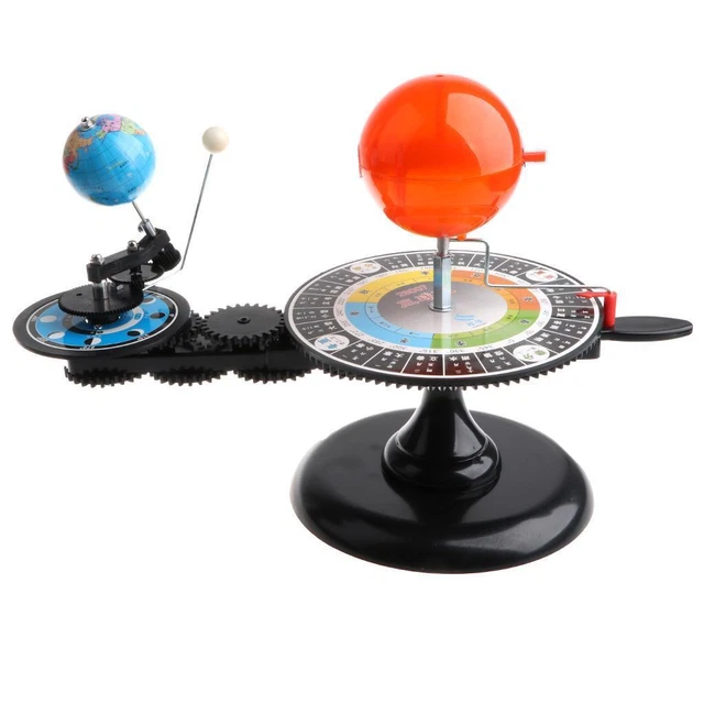 SOLAR SYSTEM MODEL Sun Earth Moon Model Planetarium Model Toys Creative ...