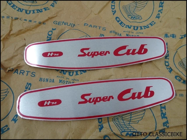 HONDA SUPERCUB C100 C102 C50 C65 C70 Gas Tank Sticker Emblem Decal ...