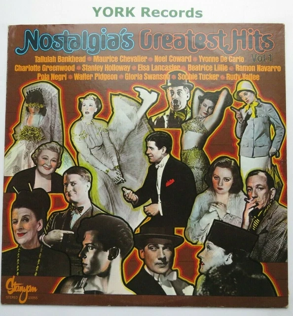 NOSTALGIA'S GREATEST HITS VOL 1 - Various - Ex Con LP Record Stanyan SR ...