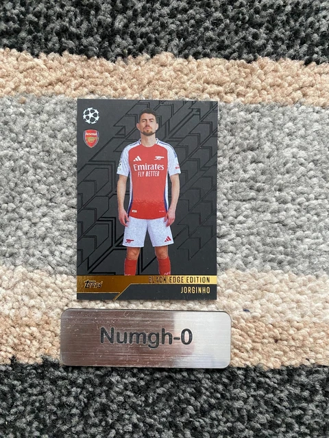 BLACK EDGE JORGINHO Match Attax 2024/2025 Arsenal 24/25 # BE4 £2.19 ...