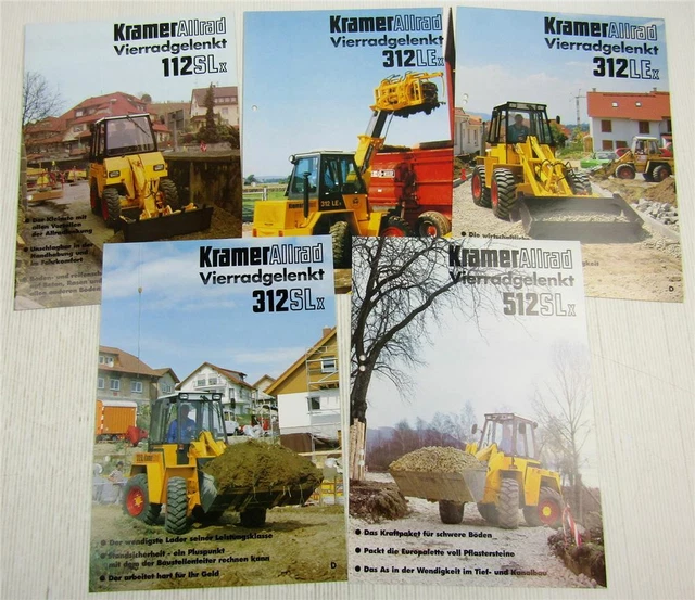 5 BROCHURES TECHNICAL specifications Kramer all-wheel drive 112 312 512 ...