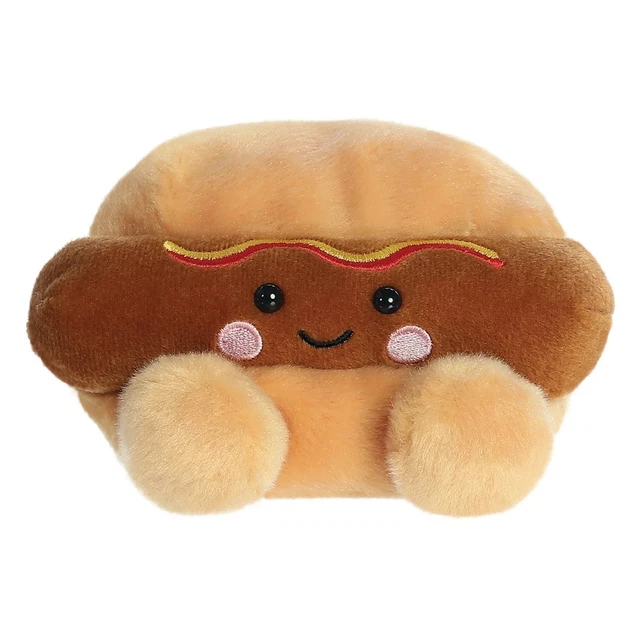 PALM PALS COLSON Hot Dog 5” Soft Toy Plush Collectable Teddy gift £10. ...