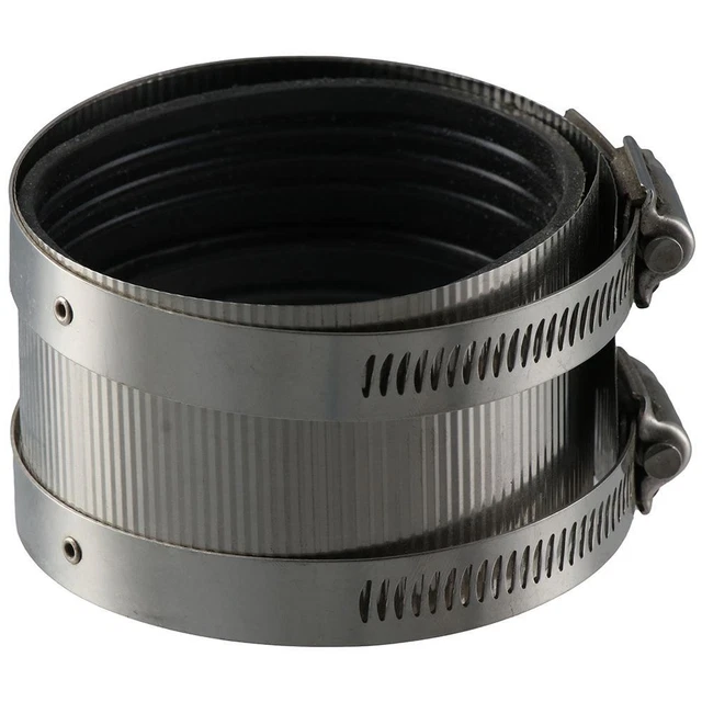 3 INCH PIPE Connector Stainless Steel Cast Iron Clamp Metal Pipe ...