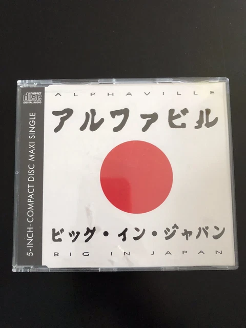 ALPHAVILLE 4 PISTES MCD Big In Japan 1992 AD Presque Comme Neuf RARE ALPHAVILLE 4 PISTES MCD Big In Japan 1992 AD Presque Comme Neuf RARE