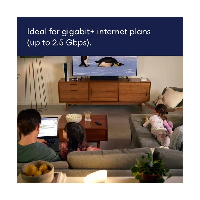 EERO PRO 6E Mesh Wi-Fi Router, Tri-Band, 1.6 Gbps, 2000 sq ft Coverage ...