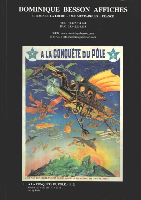 DOMINIQUE BESSON - Catalogue Affiches De Cinema EUR 50,00 - PicClick FR