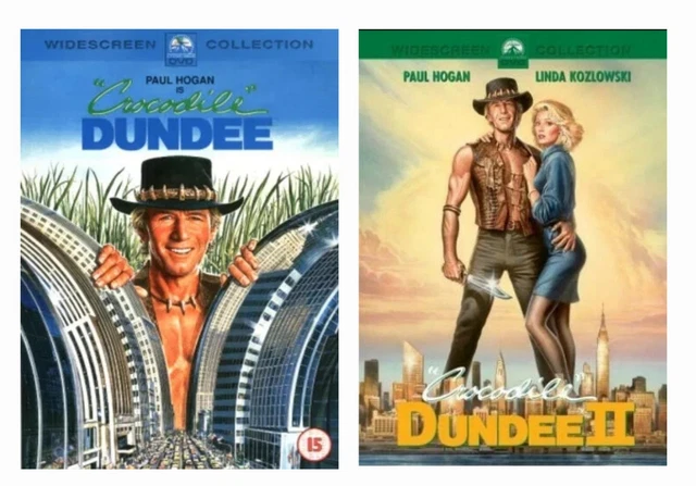 CROCODILE DUNDEE 1 & 2 (DVD) Paul Hogan (2 Discs) £14.24 - PicClick UK