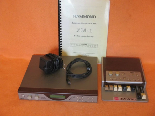 HAMMOND XM-1 ORGEL-MODUL/ Midi-Expander + XMc-1 Drawbar Controller ...