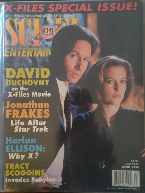 SCI-FI ENTERTAINMENT MAGAZINE April 1998 - The X-Files Special Cover ...