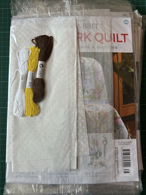 BEATRIX POTTER PETER Rabbit Patchwork Quilt Magazine No 66 Hachette NEW ...