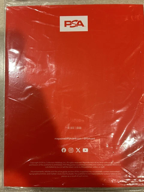 PSA COLLECTOR’S MAGAZINE April 2024 Vol. 1 Charizard 0160/1000 £132.34 ...