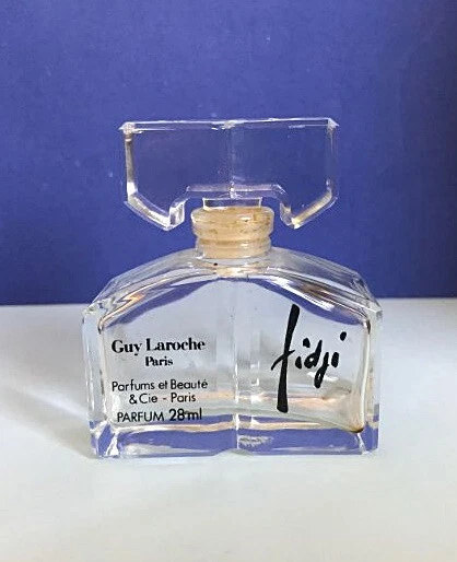 ANCIEN FLACON VIDE/EMPTY " Fidji " extrait de parfum 28 ml de Guy ...