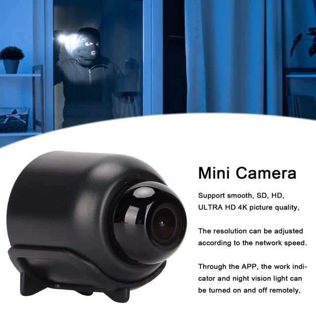 MINI CAMERA MOTION Detection WiFi HD Security Camera With Night Vision ...