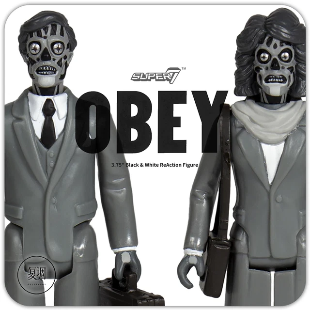 JOHN CARPENTER THEY Live Reaction Black & White Ver. Alien Female ...