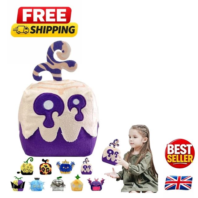 CUTE PLUSH BOX Toy: Blox Fruits Fruit Character for Stress Relief ...