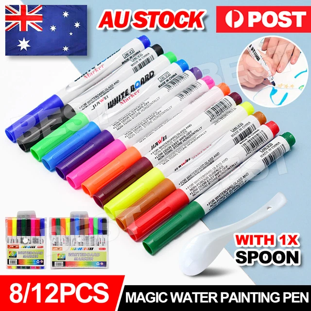 MAGICAL WATER PAINTING Pen 8-12 color Magic Doodle Drawing Pens(with ...
