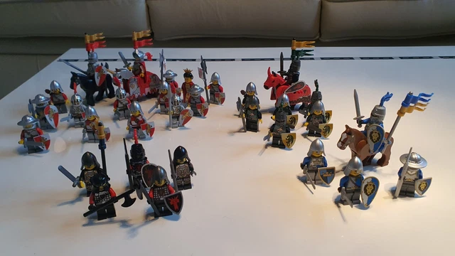 LEGO KINGDOMS/CASTLE MINIFIGURES Bundle 🤺 Knights 🤺 £228.20 - PicClick UK