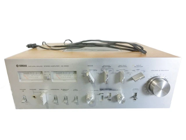 AMPLIFICATEUR INTÉGRÉ YAMAHA CA-2000 EUR 725,78 - PicClick FR