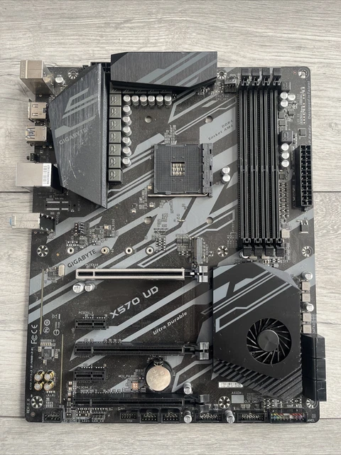 FOR GIGABYTE X570 UD AMD AM4 DDR4 ATX Motherboard Tested £97.00 ...