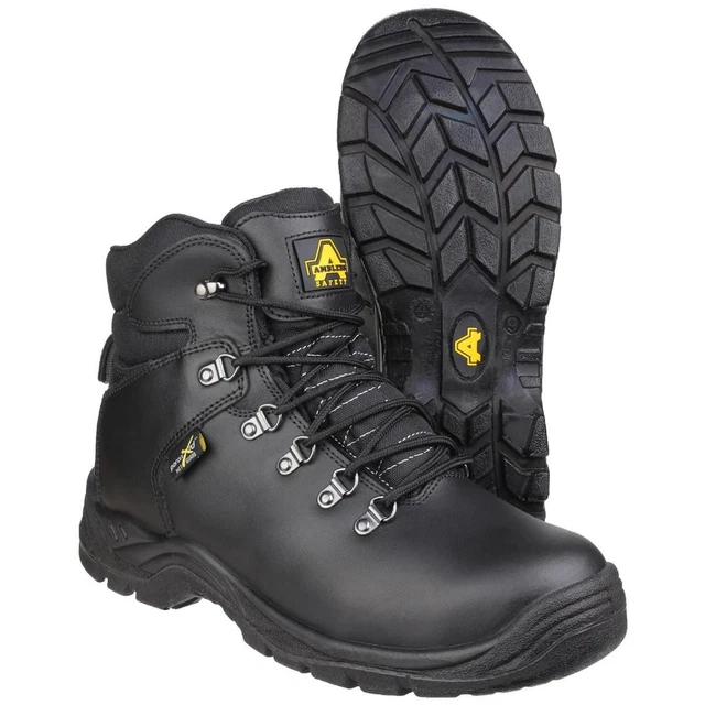 AMBLERS SAFETY AS335 Poron XRD Internal Metatarsal Boot Black ...