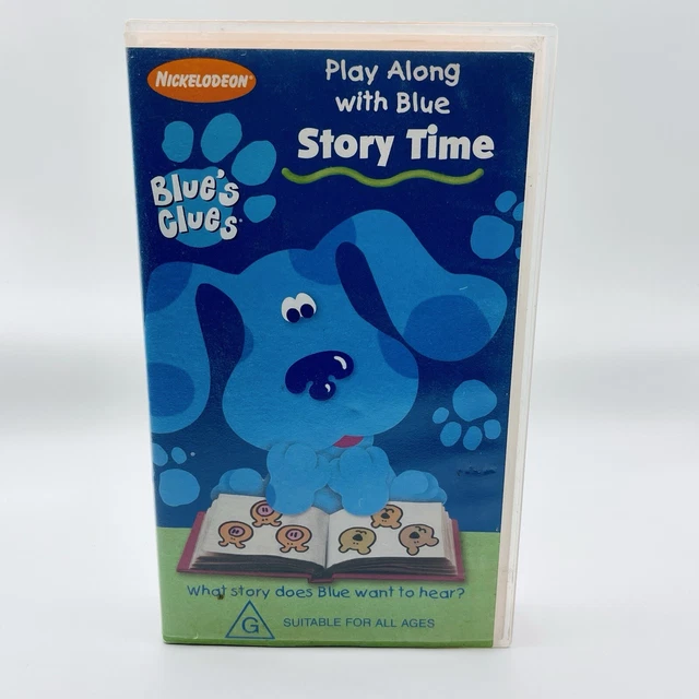 BLUES CLUES PLAY Along with Blue Story Time (VHS 2000) Nickelodeon £7. ...