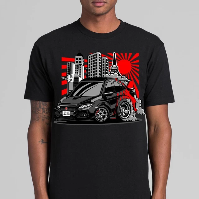 HONDA CIVIC TYPE R 10th Gen T-Shirt Speed Garage Tee $35.00 - PicClick AU