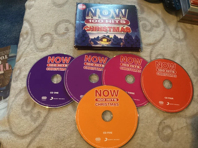NOW 100 HITS Christmas - 5 x Disc Cd Album ( Boney M , Jackson 5 ) £6. ...