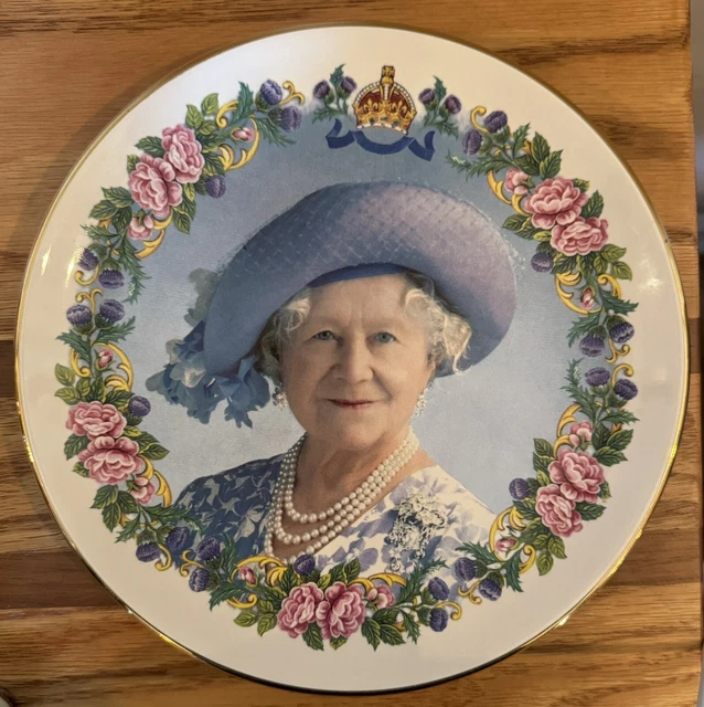 100TH BIRTHDAY OF Her Majesty Queen Elizabeth The Queen Mother Plate ...