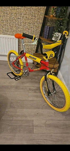 OLD SCHOOL BMX Raleigh Burner MK1 1982 Full Restore Vintage Mongoose ...