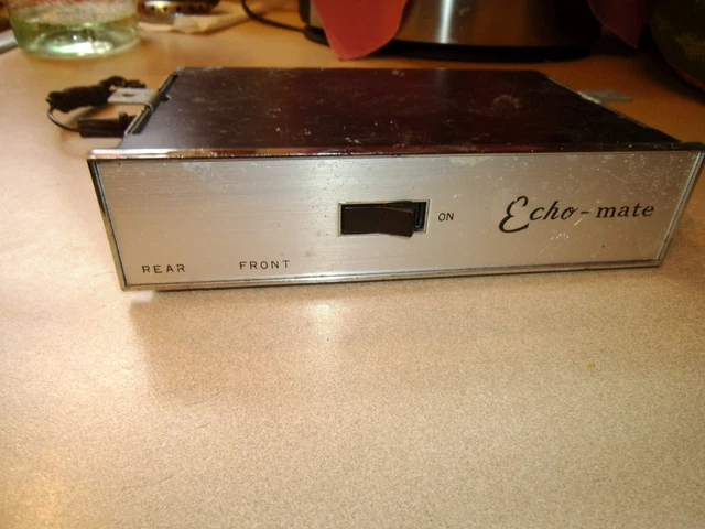 1960S 70'S ECHO-MATE VIBRASONIC UNIT Car Radio Reverb VINTAGE ...