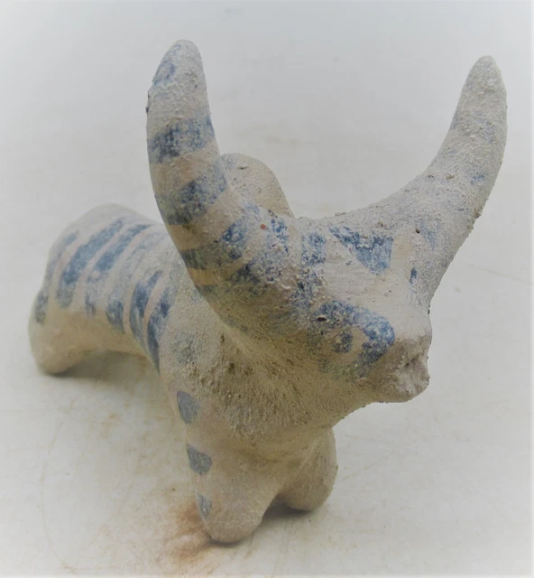 ANCIENT INDUS VALLEY Terracotta Harappan Bull Figurine. Circa 2200 ...