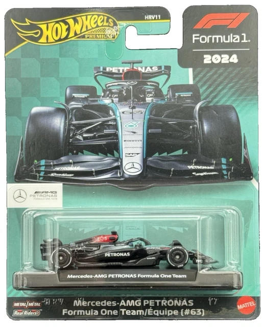 HOT WHEELS PREMIUM 2025 HW Formula 1 2024 Mercedes-AMG PETRONAS Formula ...