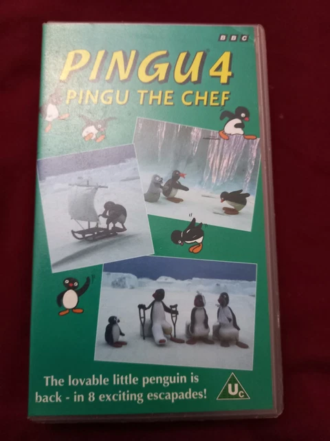 PINGU 4 - Pingu The Chef (VHS/H, 1997) £3.00 - PicClick UK