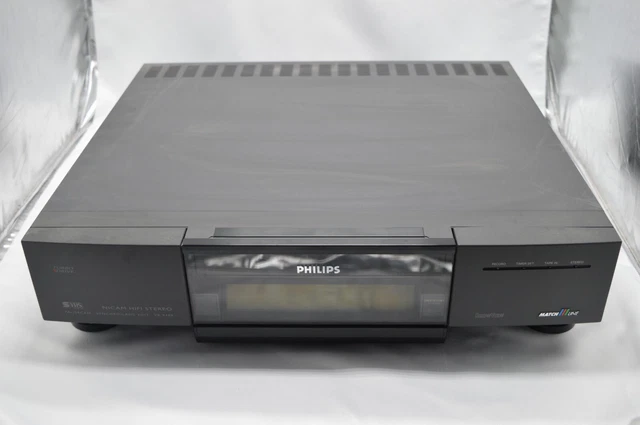 MAGNÉTOSCOPE LECTEUR CASSETTE enregistreur recorder Philips SVHS S-VHS ...
