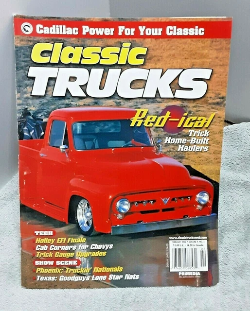 CLASSIC TRUCKS MAGAZINE February 2000 Truck Pickup Home Built Hauler £3 ...