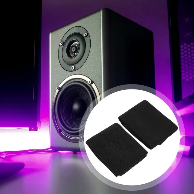 2 SHEETS REPLACEMENT Speaker Grill Cloth Speaker Cover Fabric Speaker ...