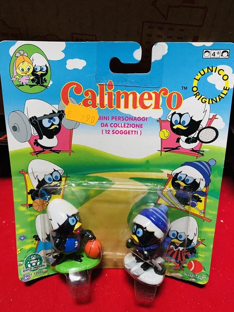 CALIMERO MINI PERSONAGGI GIOCHI PREZIOSI NUOVISSIMO RARE!!set2 EUR 10 ...