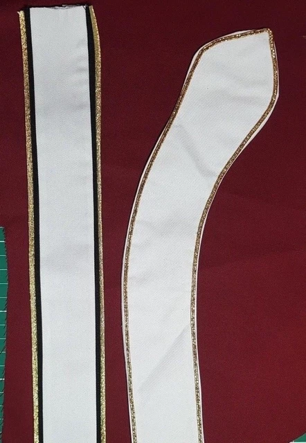 STAR TREK WRATH of Khan TWOK COLLAR STRAP & CUFF Monster Maroon Uniform ...