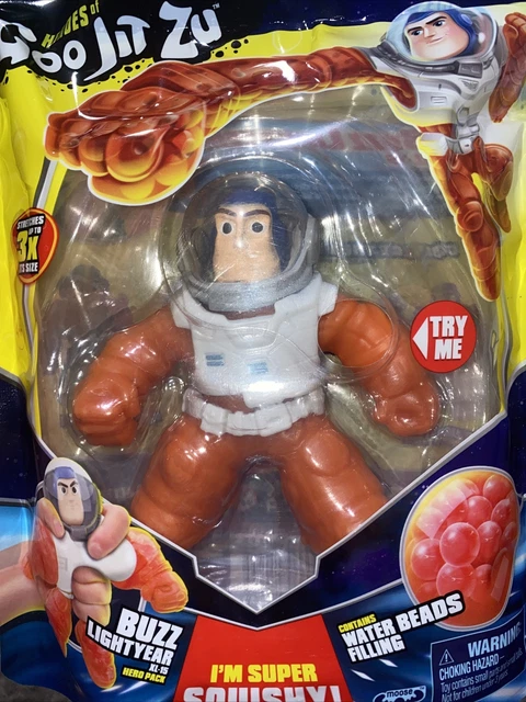 DISNEY PIXAR HEROES Goo Jit Zu BUZZ LIGHTYEAR figure NEW 2022 orange ...