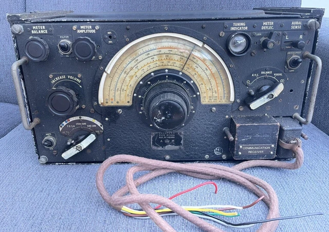 WW2 RAF R1155 Valve Radio Receiver Original EUR 419,92 - PicClick DE