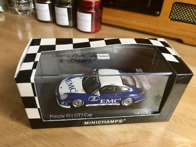 1/43 MINICHAMPS PORSCHE 911 996 EMC GT3 Carrera Cup 2004. J. Hardt #4 1 ...