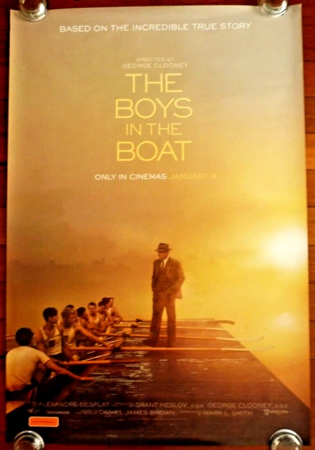THE BOYS IN THE BOAT Original 2023 Australian Advance One Sheet Movie ...