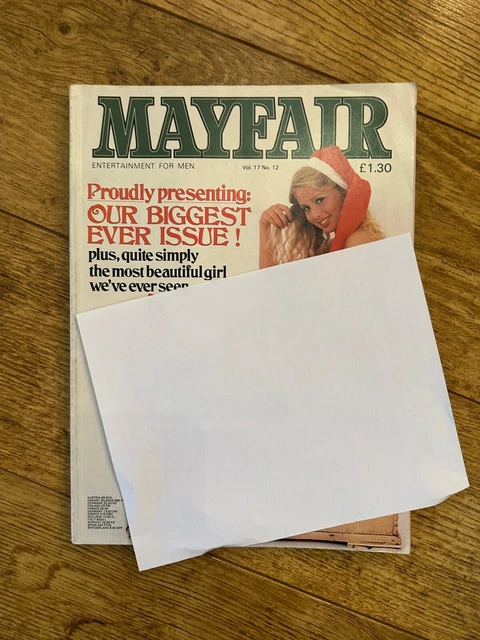 VINTAGE MAYFAIR MAGAZINE Vol 17 No 12 £15.00 - PicClick UK