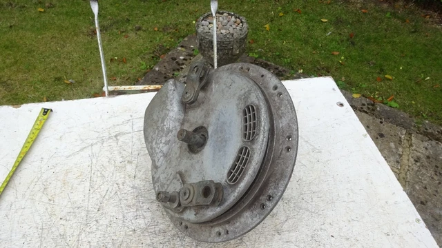 CONICAL HUB TRIUMPH BSA Brake Plate Front Hub 8 inch 8" Twin Leading ...