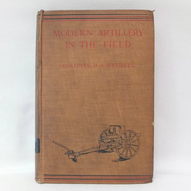 WW1 MODERN ARTILLERY Bethell HOWITZER FIELD GUN Army Ammunition Gunnery ...